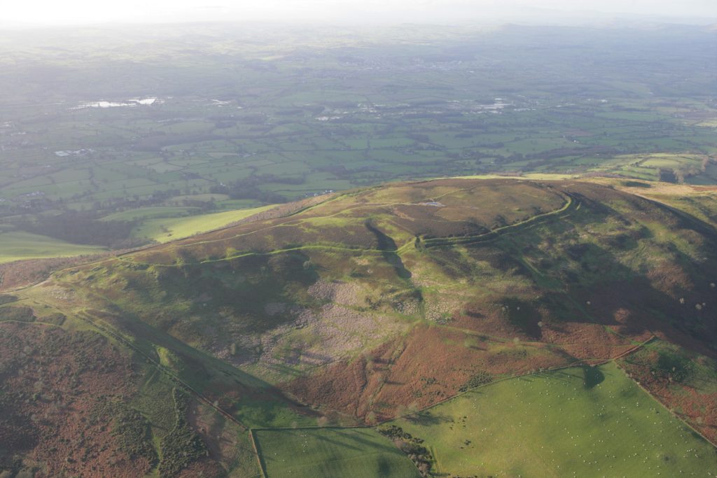 Hillfort: Moel Arthur - Clwydian Range and Dee Valley AONB